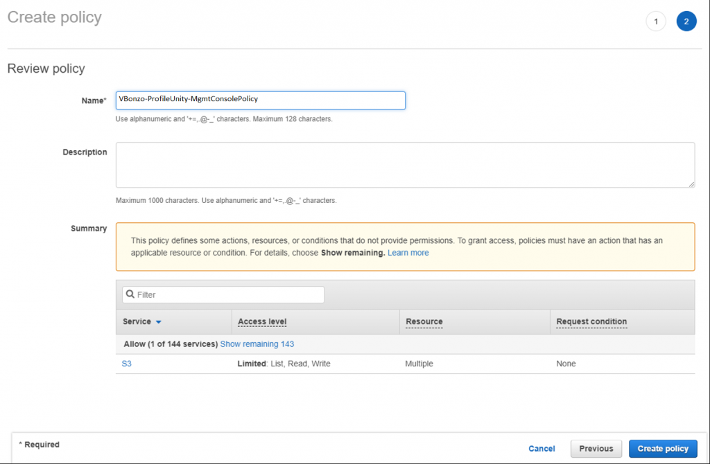 AWS WorkSpaces – Integrating Liquidware ProfileUnity – VirtualBonzo